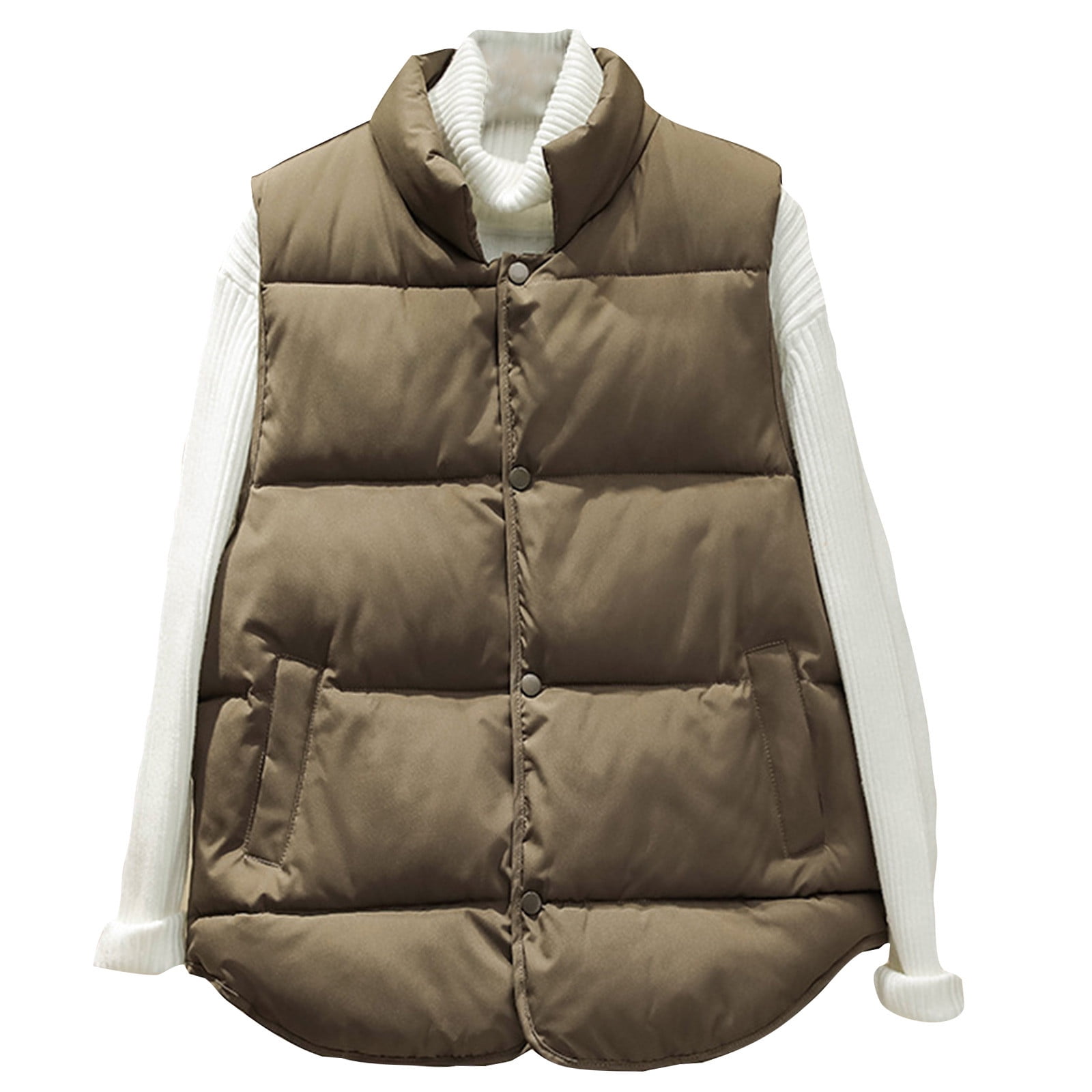 Click here for Faiwad Womens Puffer Vest Winter Sleeveless Stand... prices