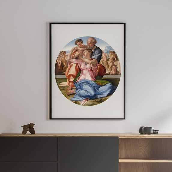 Doni Tondo - 1504–1506 | Michelangelo Buonarroti | Premium Fine Art ...