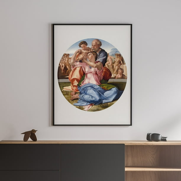 Doni Tondo - 1504–1506 | Michelangelo Buonarroti | Premium Fine Art ...