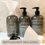 Bottiful Home Twist-on Plastic Funnels Set of 2 for 24mm & 28mm Bottles ...