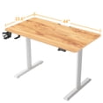 CubiCubi Electric Standing Desk, 44 inches Height Adjustable Table ...