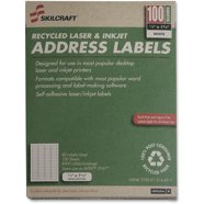 12 Packs: 240 ct. (2,880 total) Gold Border Printable Address Label ...