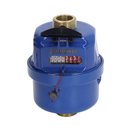 Positive Displacement Water Meter, Arbitrary Rotation 1/2inch Fitting ...