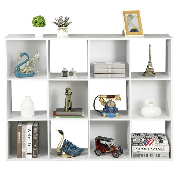 White Organizer Shelves