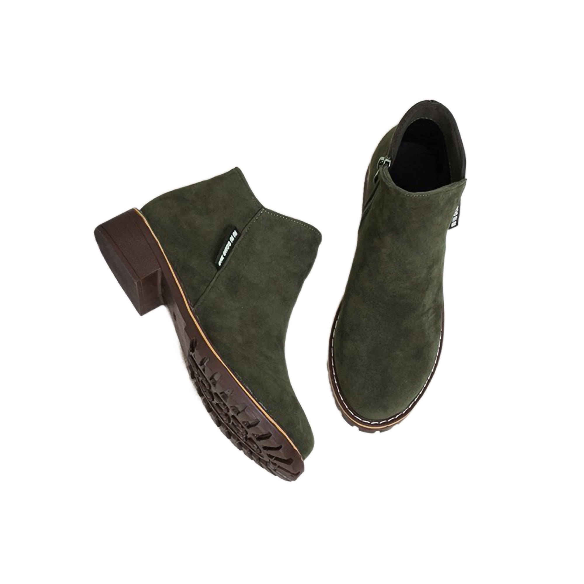 Click here for Bellella Womens Boot Low Heel Ankle Booties Round... prices