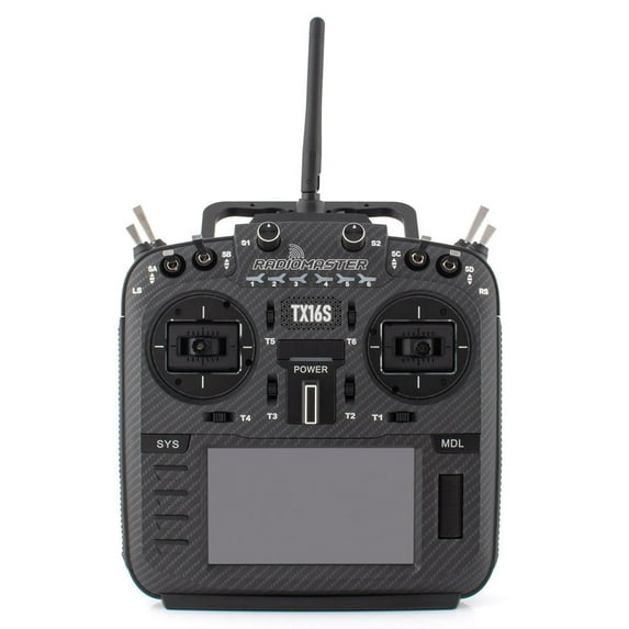 RadioMaster TX16S MK2 MAX 4in1 Mode 2 Carbon Fiber Black Or Red ...