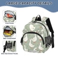 BZSMCE Backpack Suitable Schoolbag 290 Twill 9.4/12.25L-White Goose Of ...