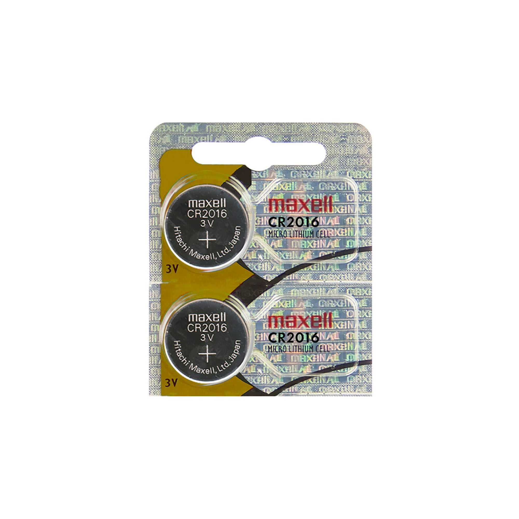 Click here for Maxell Cr2016 Lithium Coin Batteries (2 Batteries) prices