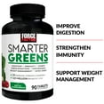 Force Factor Smarter Greens Tablets, Greens Superfood Supplement, 90 ...