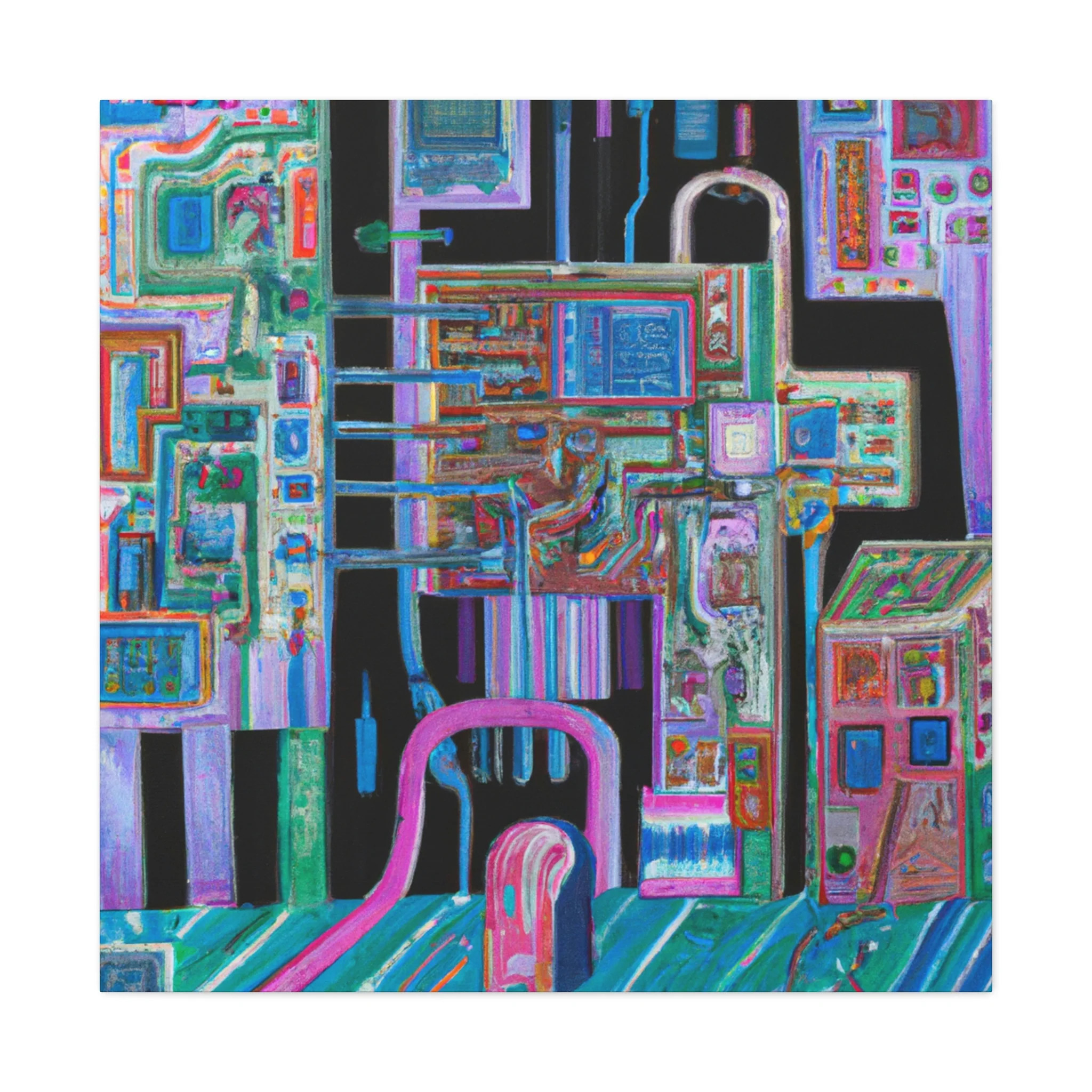 Starburst Flight of Fancy - Canvas - Walmart.com