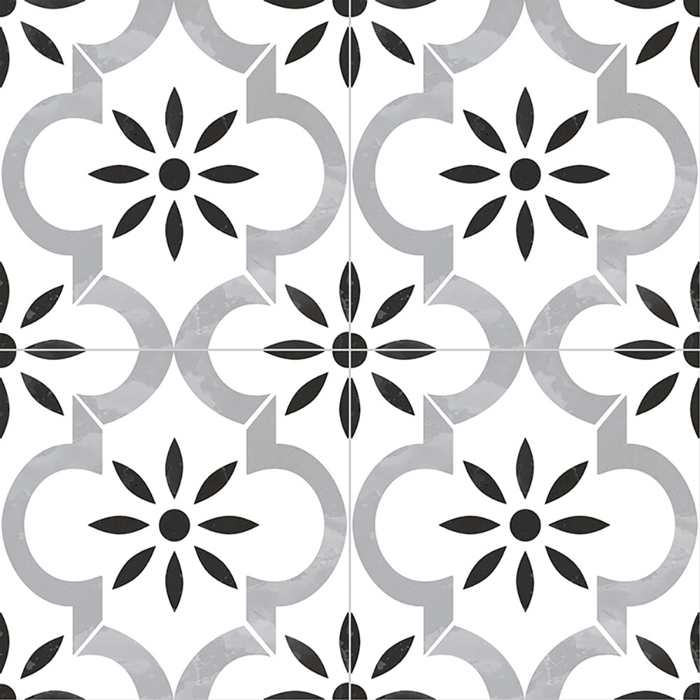 Azila 8 in. x 8 in. Glazed Porcelain Floor and Wall Tile (5.33 sq. ft ...