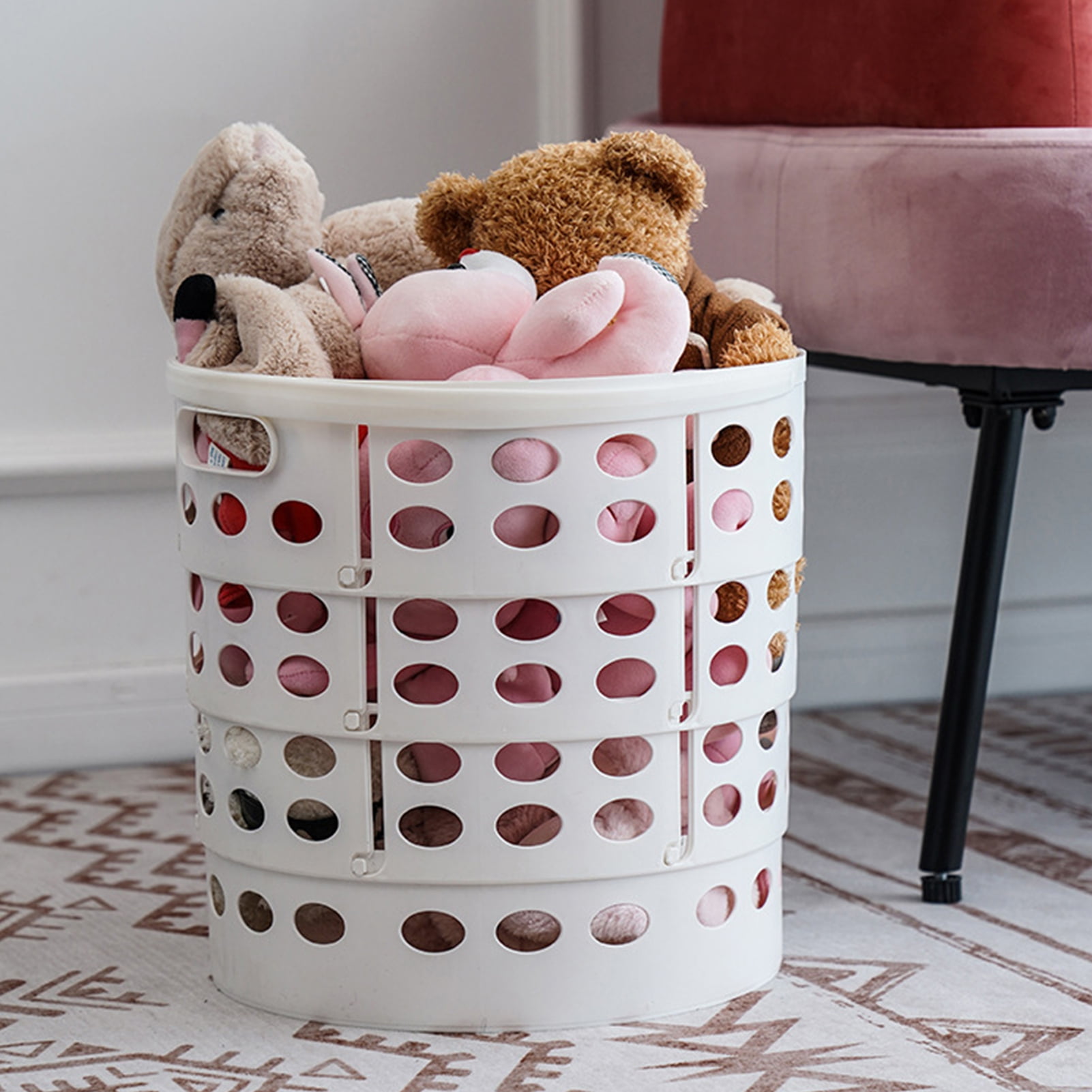 Warkul Large Laundry Hamper, Washing Bin, Dirty Clothes Storage Basket ...
