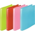 Wilson Jones ACCOHIDE Round Ring Binder, 1/2", Assorted Colors ...