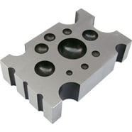 Dual Utility Anvil 3X3 Inches Steel Block w/ Wood Base (1 Piece ...