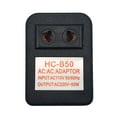 Step-Down Transformer Travel Adapter 50W AC 220V to 110V/110V To 220V Converter - Walmart.com