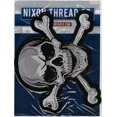 Skull & Crossbones Patch 10.5" | Realistic Skeleton Halfskull ...