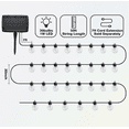 G40 Solar Power Auto ON/OFF String Led Lights RGB 25Bulbs 50FT IP65 ...