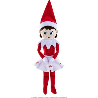 Santa's Naughty Christmas Elfette Plush Toy | 12-Inch Holiday Stuffed ...