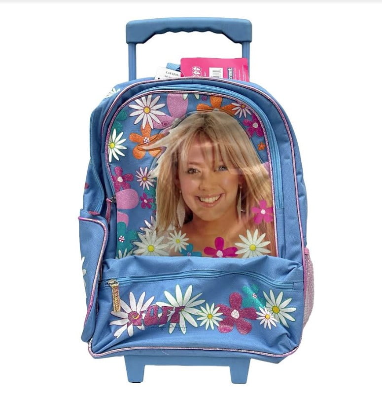 Hilary Duff Bloom Stuff Rolling Backpack - Walmart.com