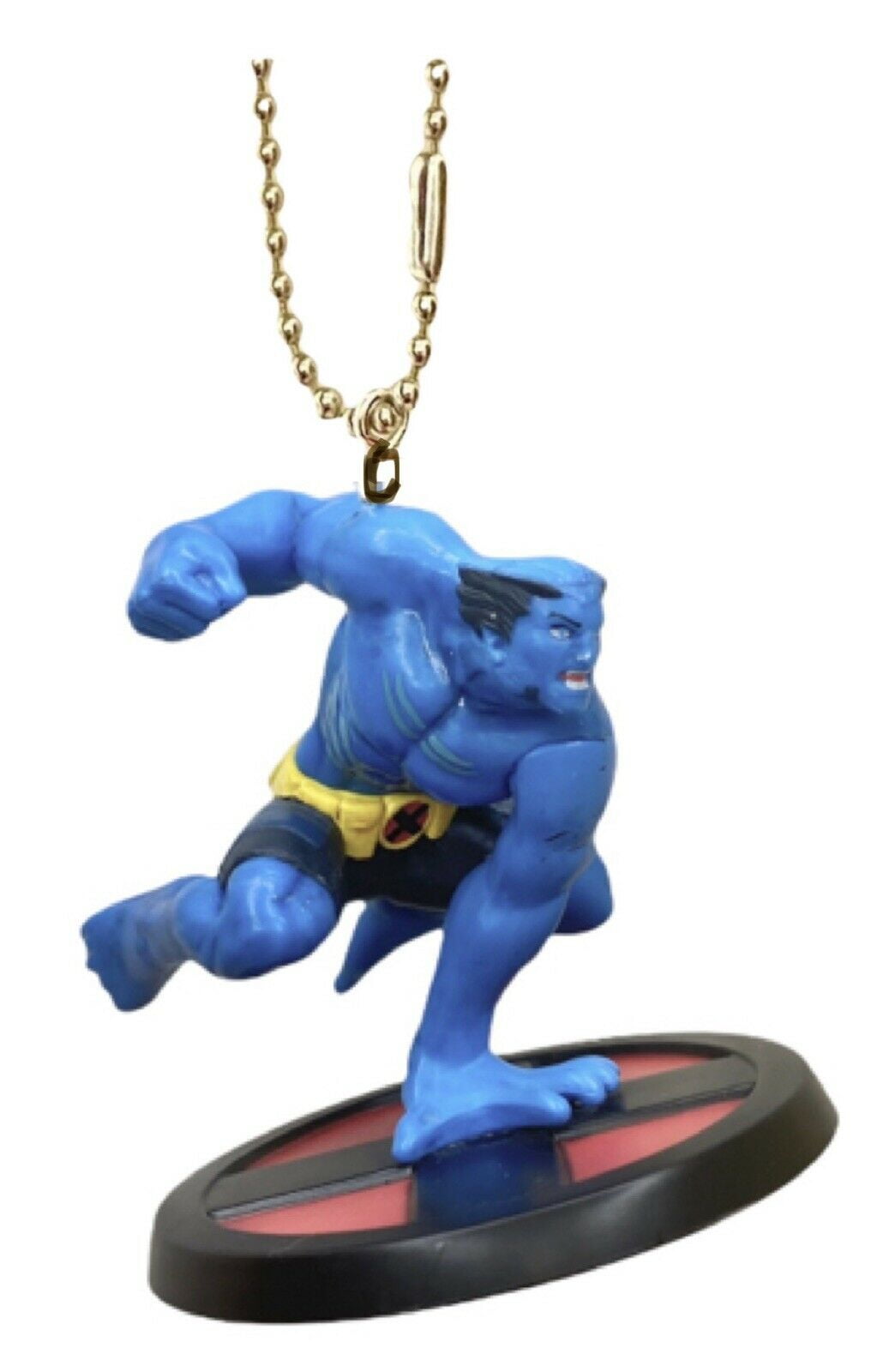 Blue Beast X-Men X Men Keychain Dangler Pvc Figure Figurine Ornament ...