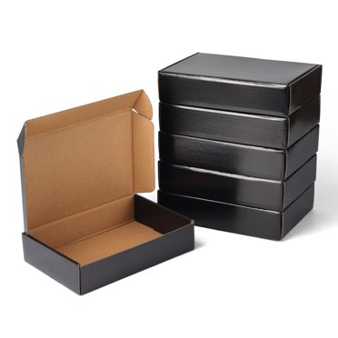 Bulk 9x6x2 Brown Kraft Corrugated Cardboard Shipping Boxes, Set of 25 ...