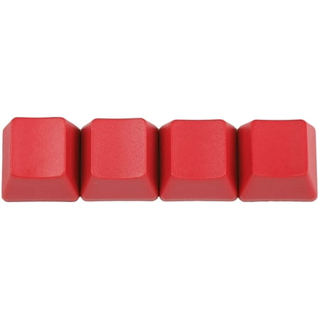 24 PCS OEM Profile Blank Black Red White Keycap 1u R1 R2 R3 R4 Keycap ...
