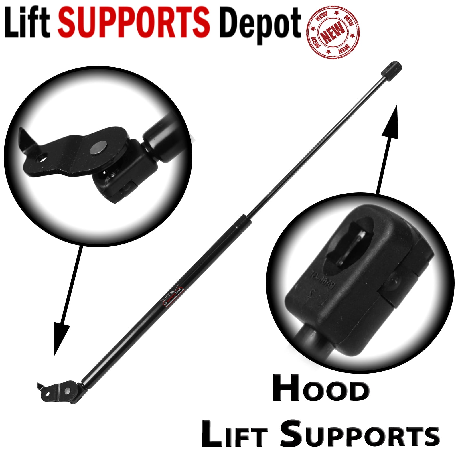 Qty 1 Fits Lexus Rx330 Rx400h 2004 to 2008 Hood Lift Support Made by ...