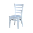 International Concepts 3 Piece Extendable Round Dining Set in White ...