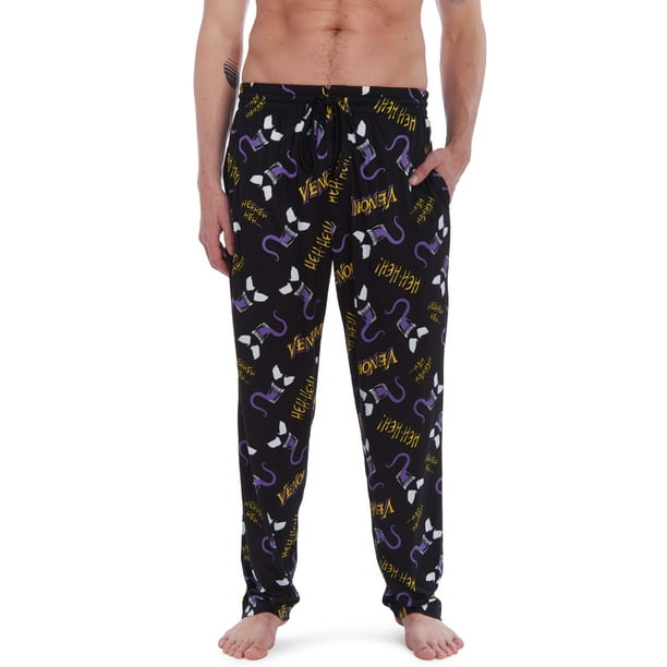 Marvel Avengers Venom Mens Pajama Sleep Lounge Pants Medium - Walmart.com