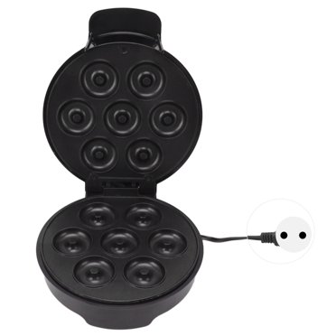 Mini Doughnut Maker|Mini Cake Donut Machine|Double-sided Heating Make 7 ...