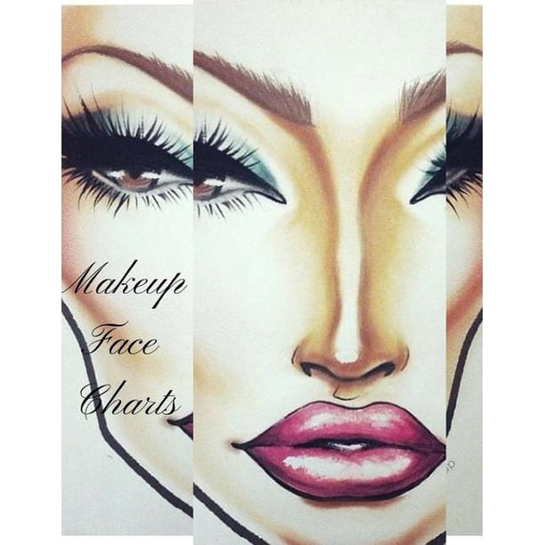 Paper Makeup Face Chart | Saubhaya Makeup
