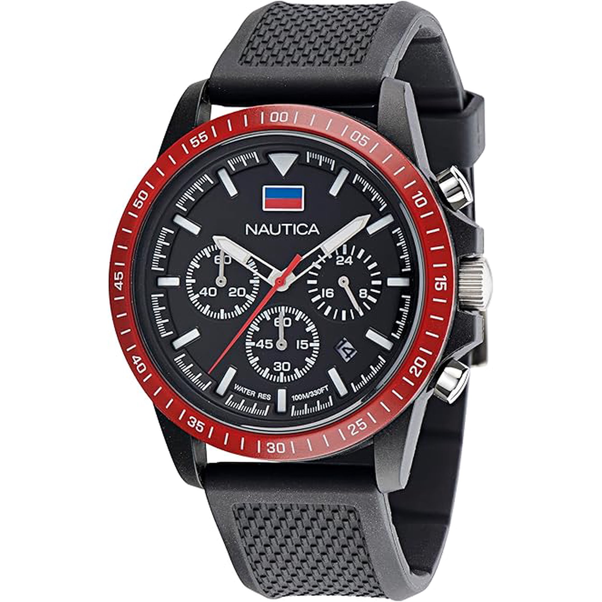 Click here for Nautica One Wheat Fiber Strap Chronograph Mens Wat... prices