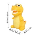 Dinosaur Shape Piggy Bank Shatterproof Money Bank for Kids Boys Girls ...