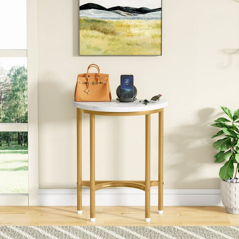 Semi Circular End Table