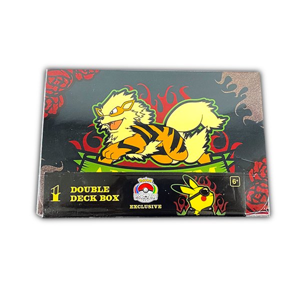 Pokemon TCG 2025 Pokemon World Championships Arcanine Double Deck Box ...