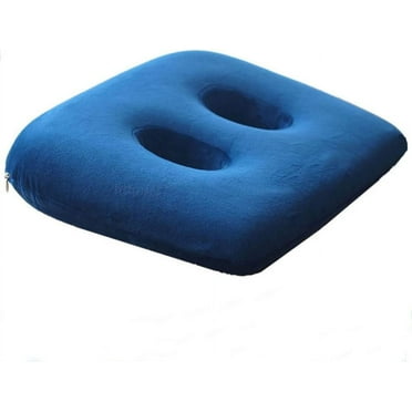 Memory Foam Sit Bone Relief Seat Cushion for Butt Lower Back Hamstrings ...