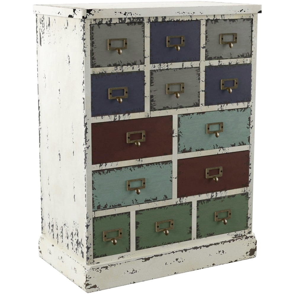Powell Parcel Collection Cabinet with 13-Drawers, Multi-color - Walmart.com