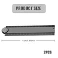 2Pcs Plastic Folding Ruler Multipurpose Measuring Tool Geometry Drawing ...