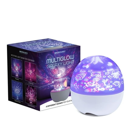 Merkury Innovations Galaxy Light Projector with LED Laser Projection ...