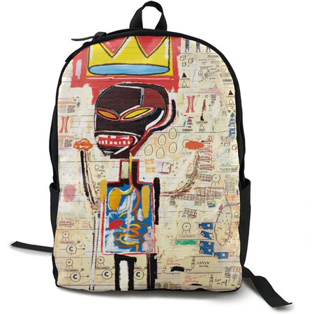 Jean-Mich-El Bas-Quiat Cool Casual Backpack School Bag Hiking Backpack ...