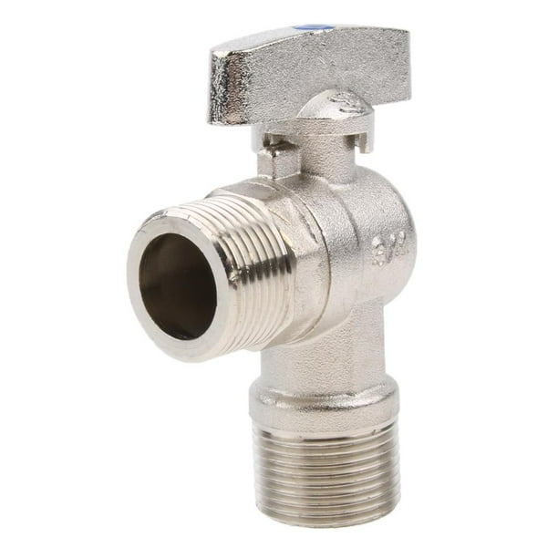 1x Water Heating Triangular Valve Lengthen Angle Valve Gas And Gas Ball ...