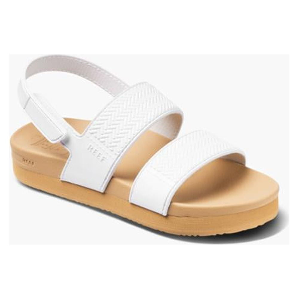 Click here for Reef Kids Little Water Vista White/Tan Flat 3 prices