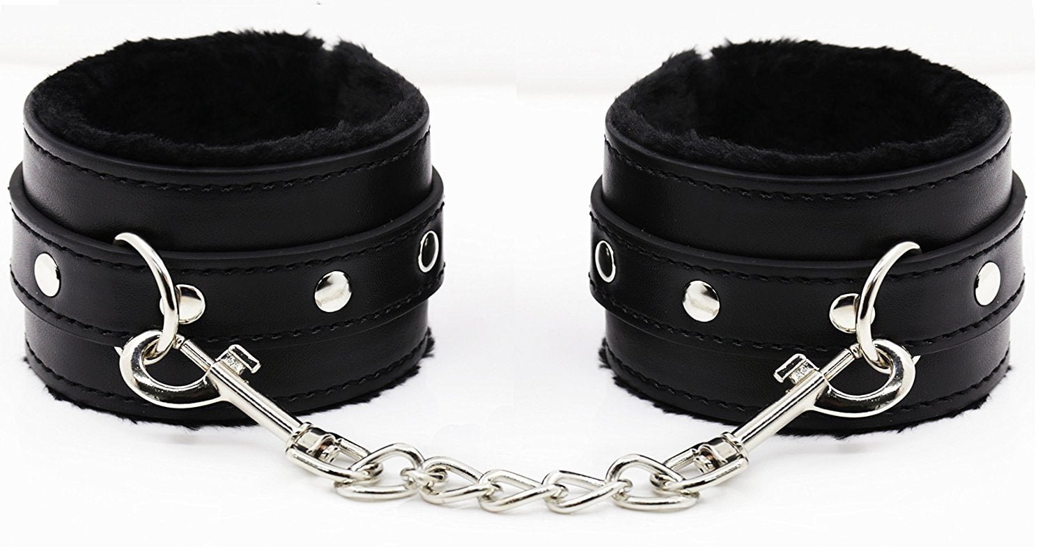 Silver Metal Handcuffs Novelty T Adult Fun Kinky Cuffs Xmas Secret Party Jokes And Pranks Toys