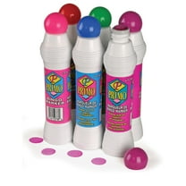 Super Bright Fluorescent 4oz Bingo Daubers Stamper Set- 9 Colors ...