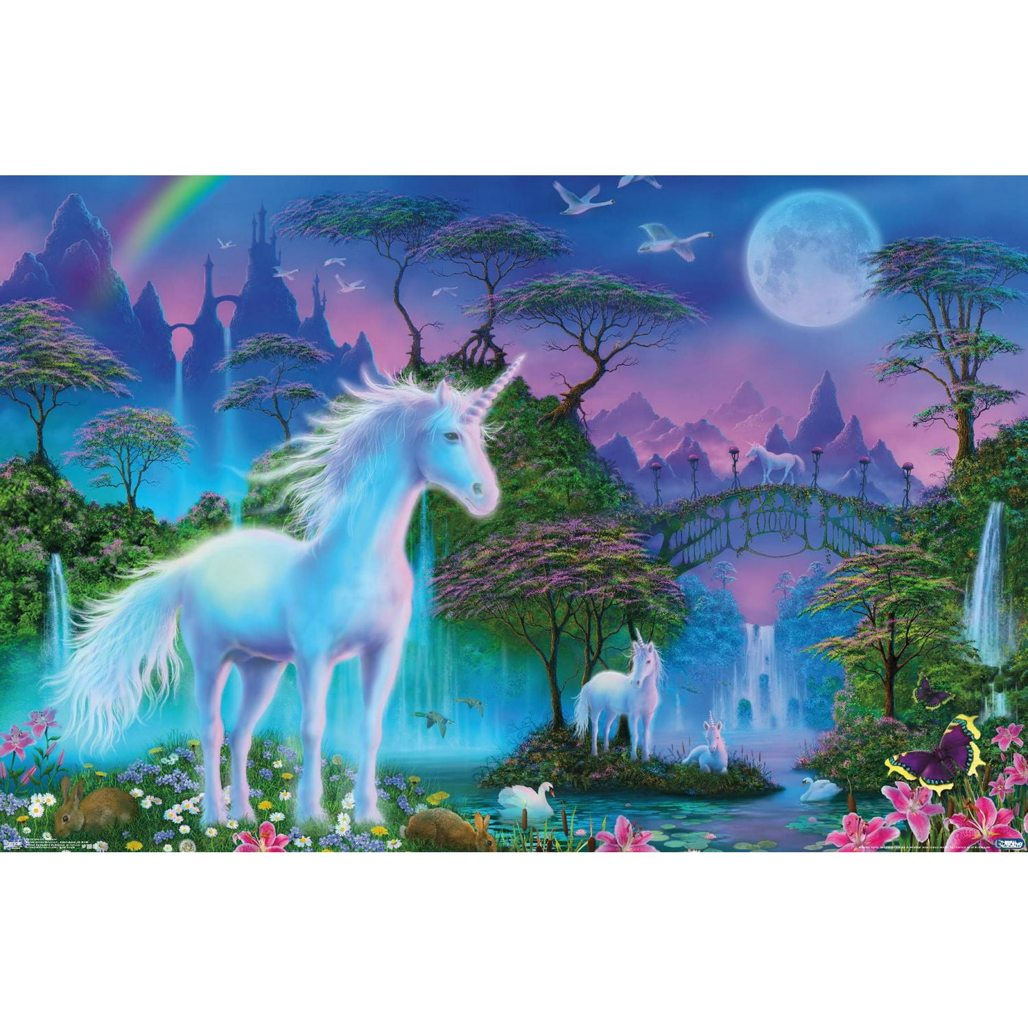 Click here for Trends International Unicorn Meadow Wall Poster  2... prices