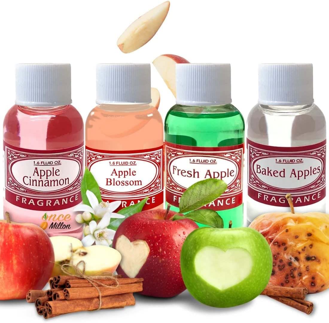 Apple Mix Concentrated 2.0 fl oz 4 Fragrances Pack, All Apple scents ...