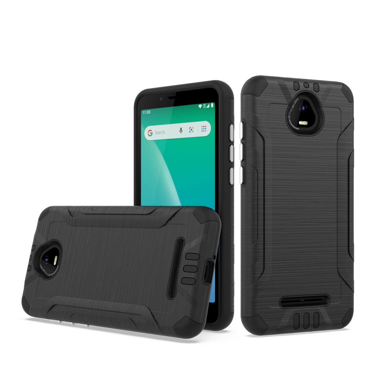 Kaleidio Case For Boost Mobile SCHOK Volt SV55 [Combat Armor] Brushed ...