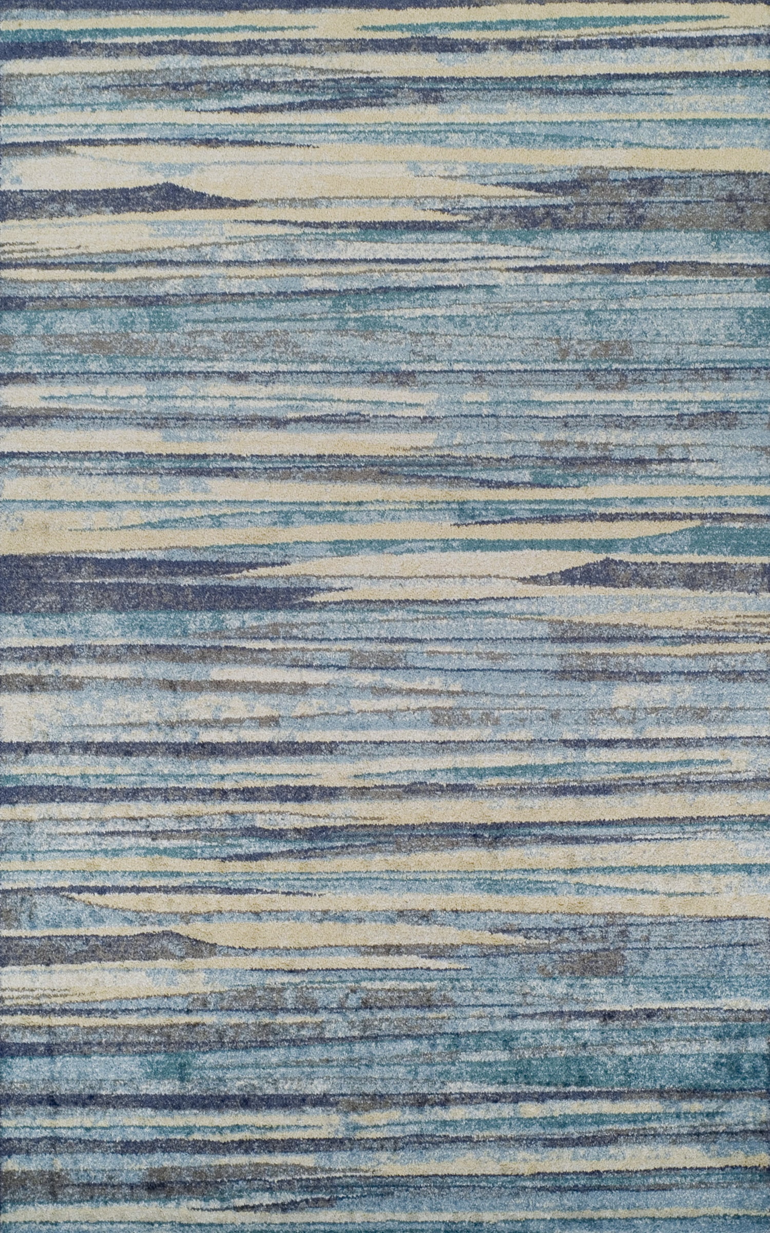 Addison Blair Abstract Stripe Blue Area Rug - Walmart.com