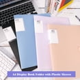 sixwipe 4 Pcs 160 Pockets A4 Display Folders, A4 Display Book Folder ... sixwipe 4 Pcs 160 Pockets A4 Display Folders, A4 Display Book Folder ...