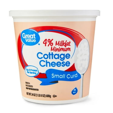 Hiland Small Curd Cottage Cheese, 16 oz Tub - Walmart.com